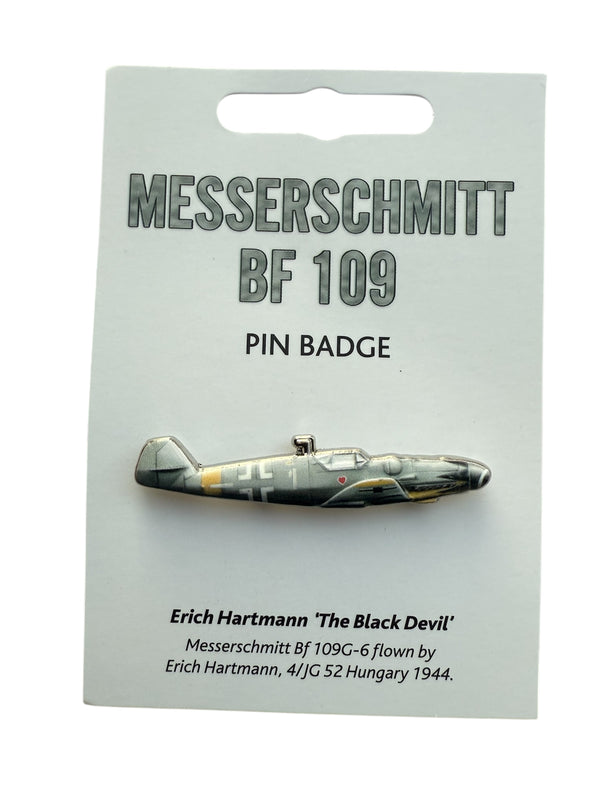 WW2 Messerschmitt ME 109E World War Two 3D Pin Badge – History In Your ...