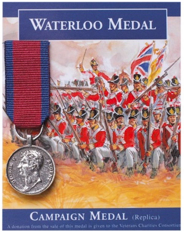 Waterloo Campaign Medal Miniature – History In Your Hands